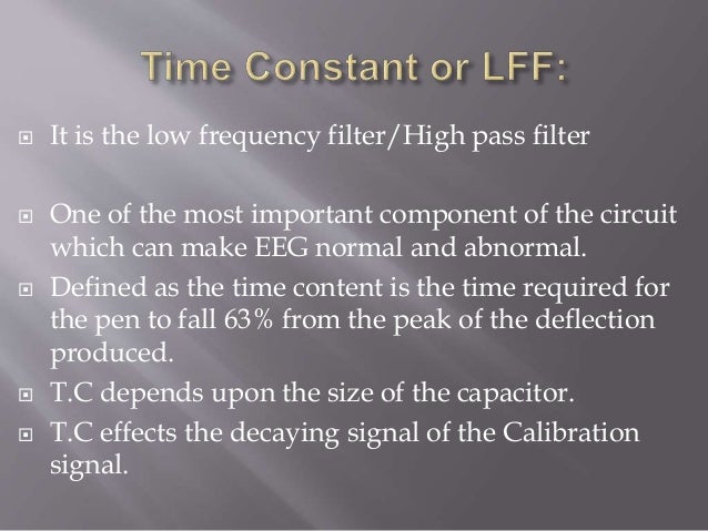Eeg machine calibration