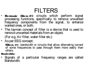 Eeg machine filters | PPT