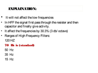 Eeg machine filters | PPT