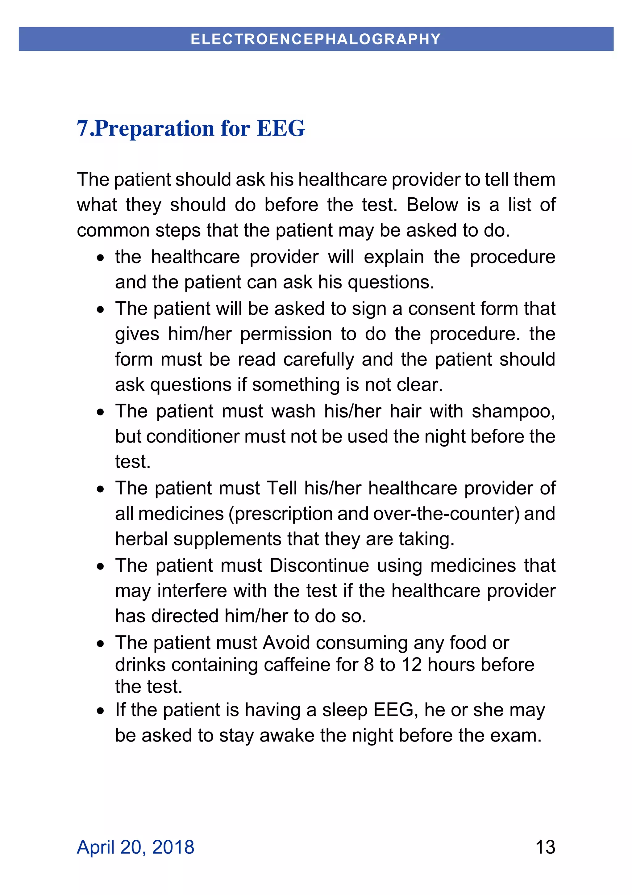 Electroencephalogram (EEG) | PDF