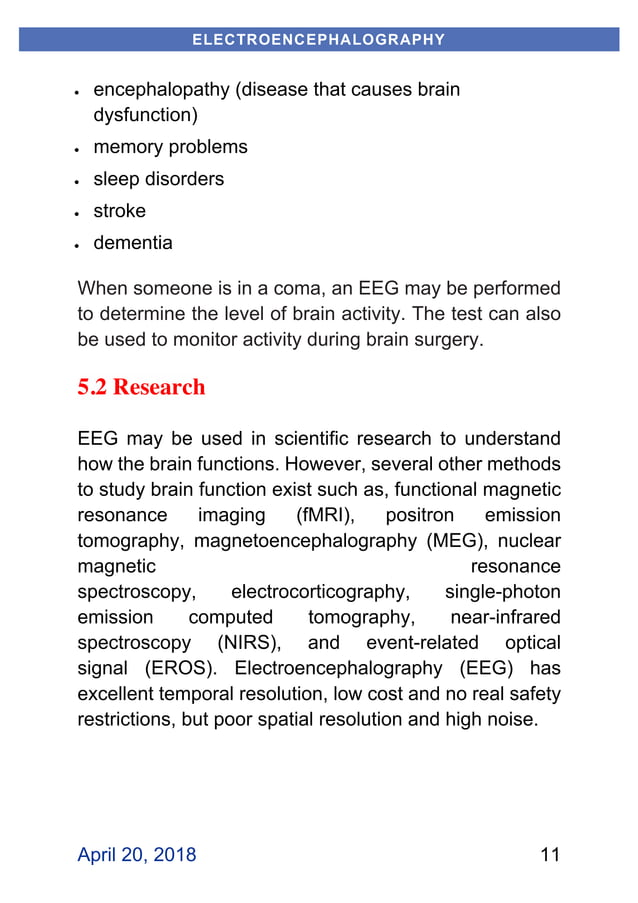 Electroencephalogram (EEG) | PDF