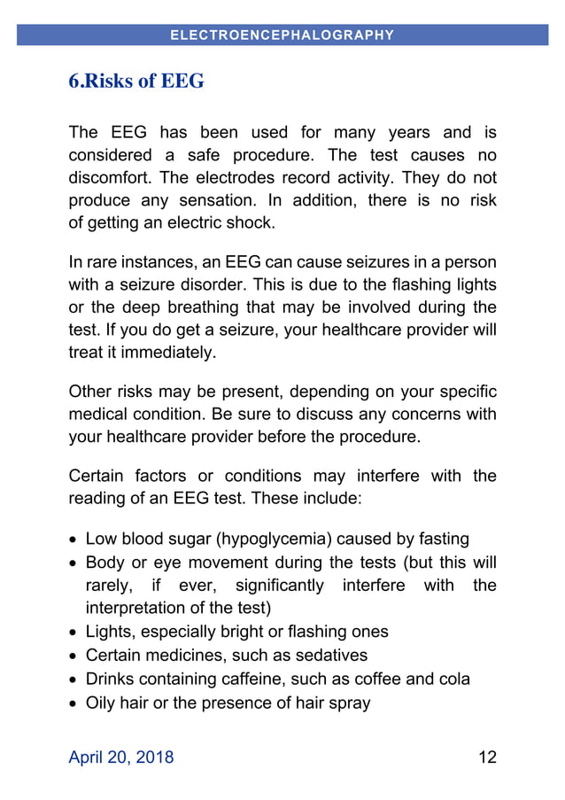 Electroencephalogram (EEG) | PDF