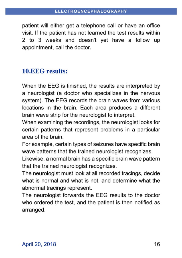 Electroencephalogram (EEG) | PDF