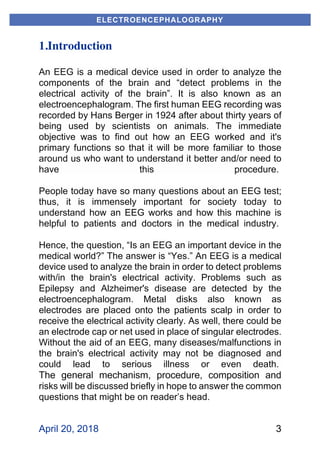 Electroencephalogram (EEG) | PDF