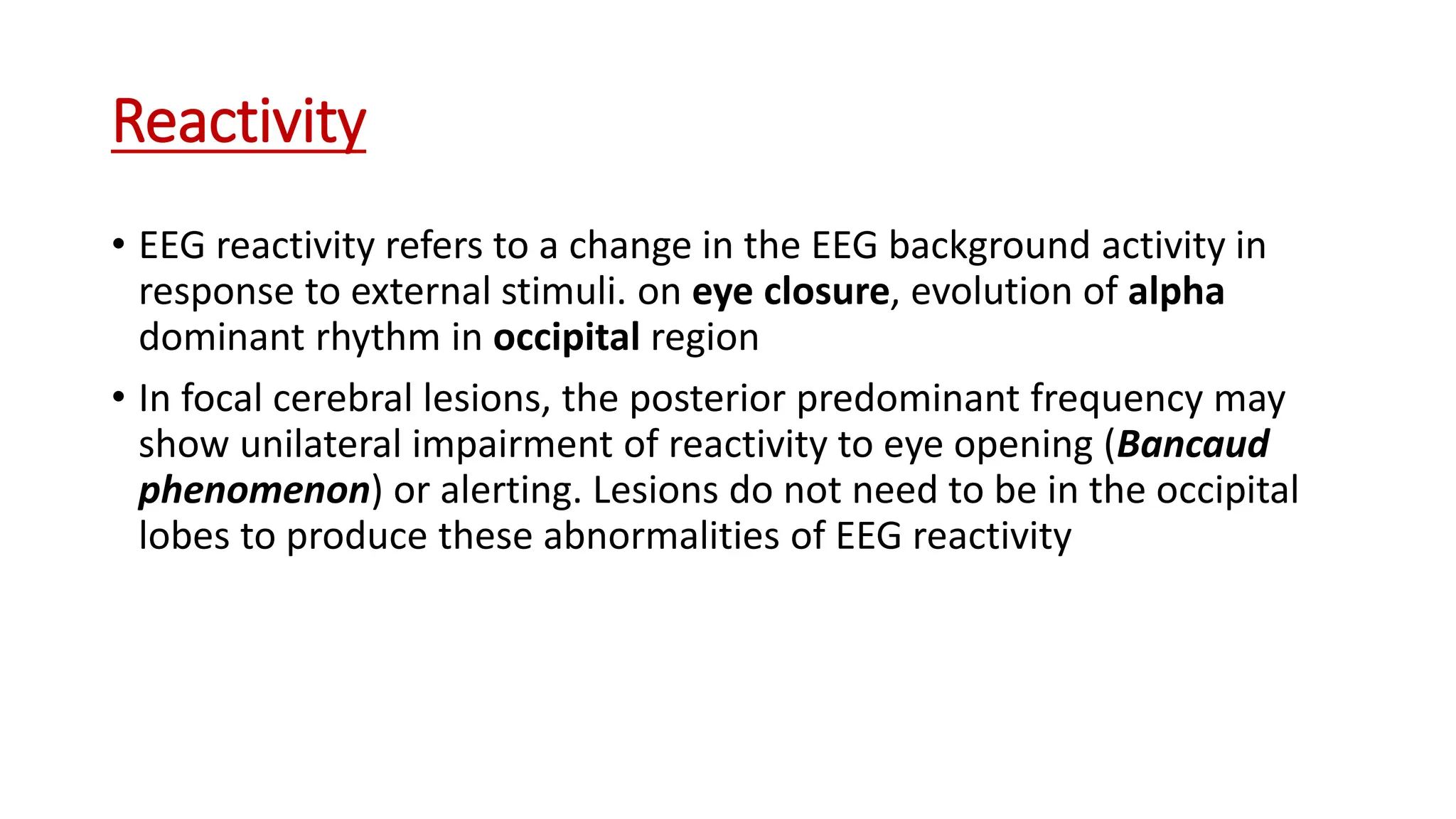 eeg ppt defining all aspects of eeg and various type of waves seen in ...