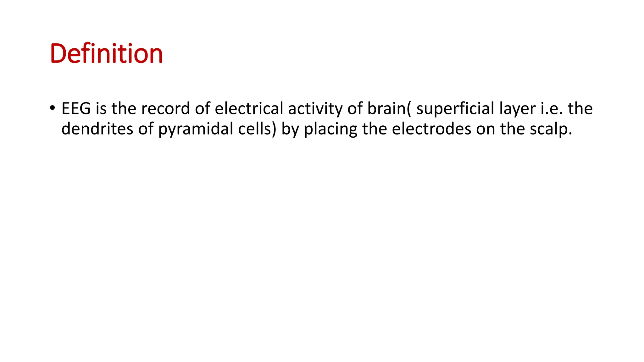 eeg ppt defining all aspects of eeg and various type of waves seen in ...