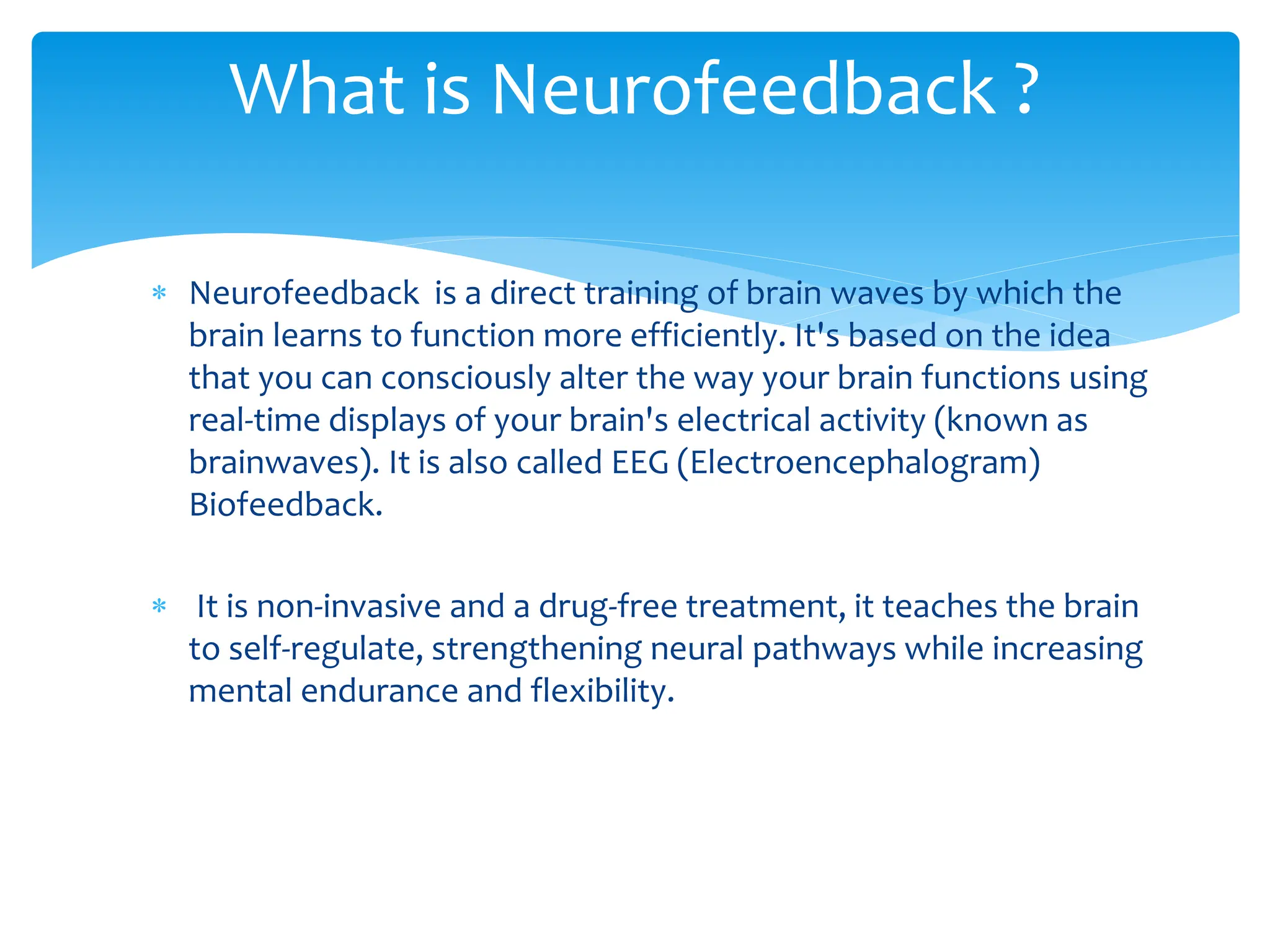 EEG signal processing and application to Neurofeedback : Operant ...