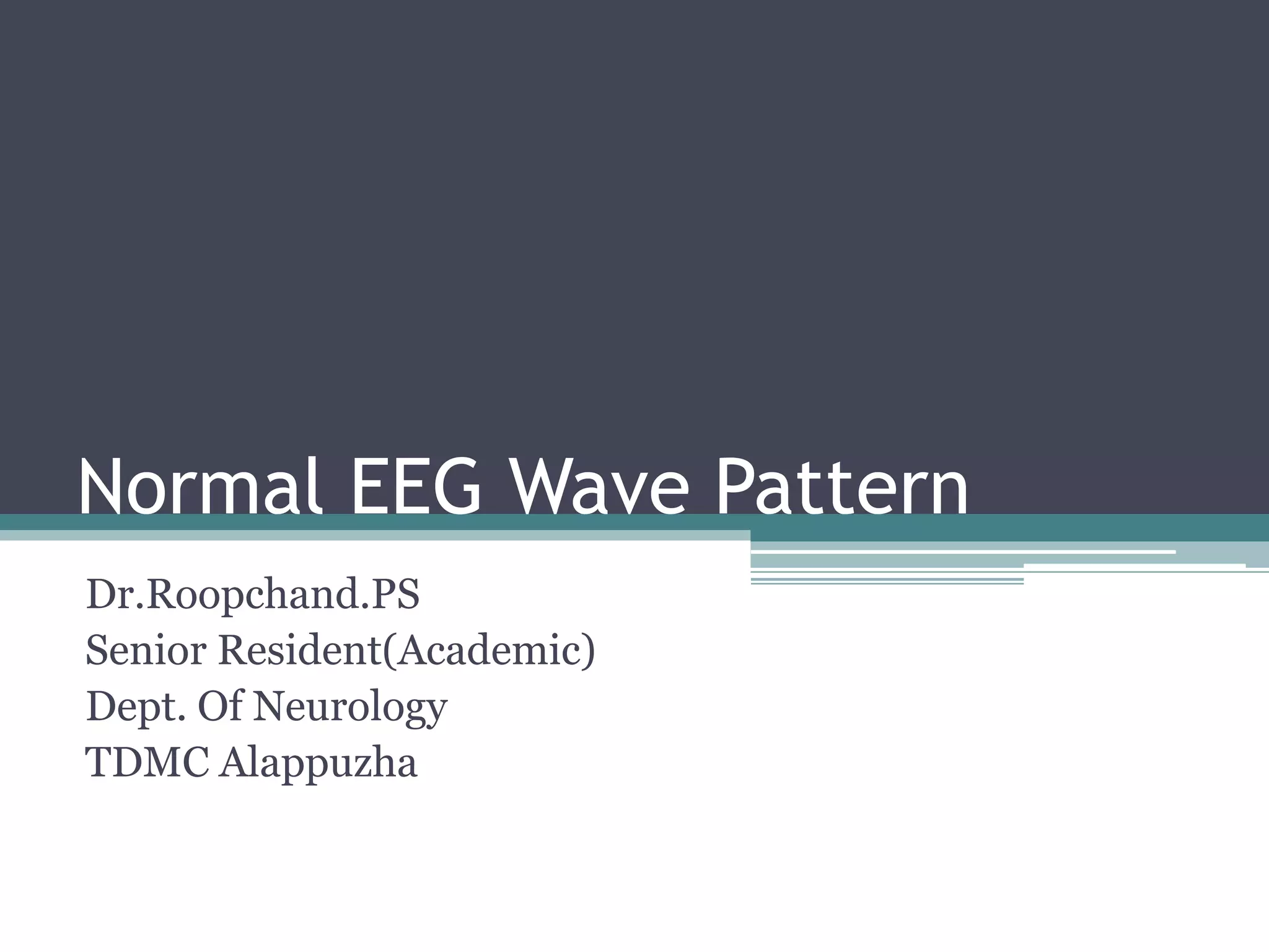 Eeg wave pattern | PPT