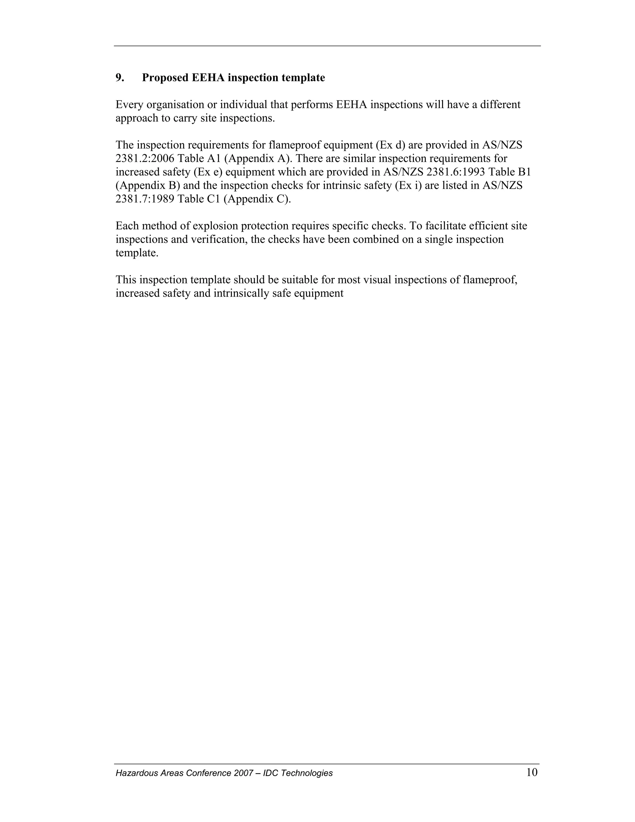 EEHA - Electrical Equipment in Hazardous areas | PDF