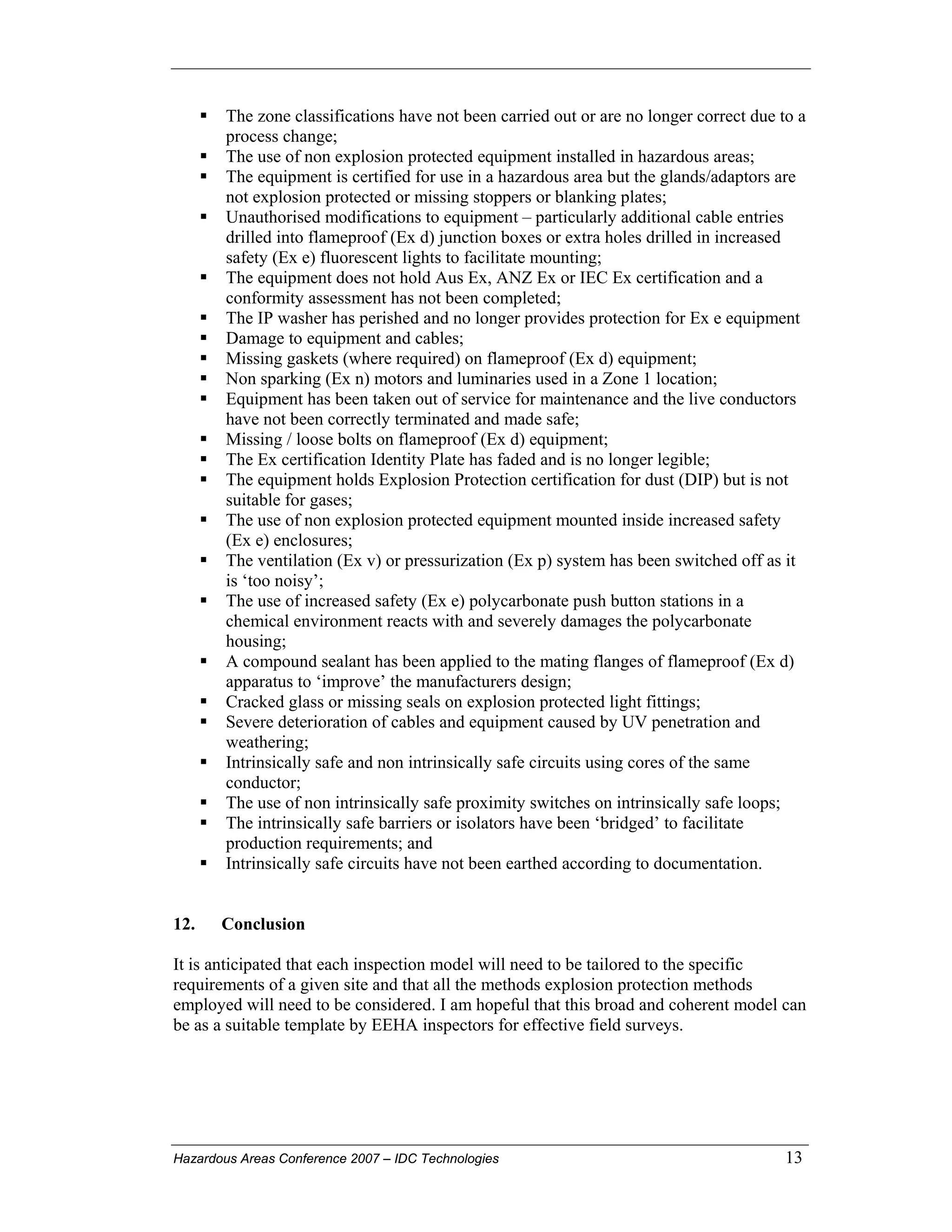 EEHA - Electrical Equipment in Hazardous areas | PDF