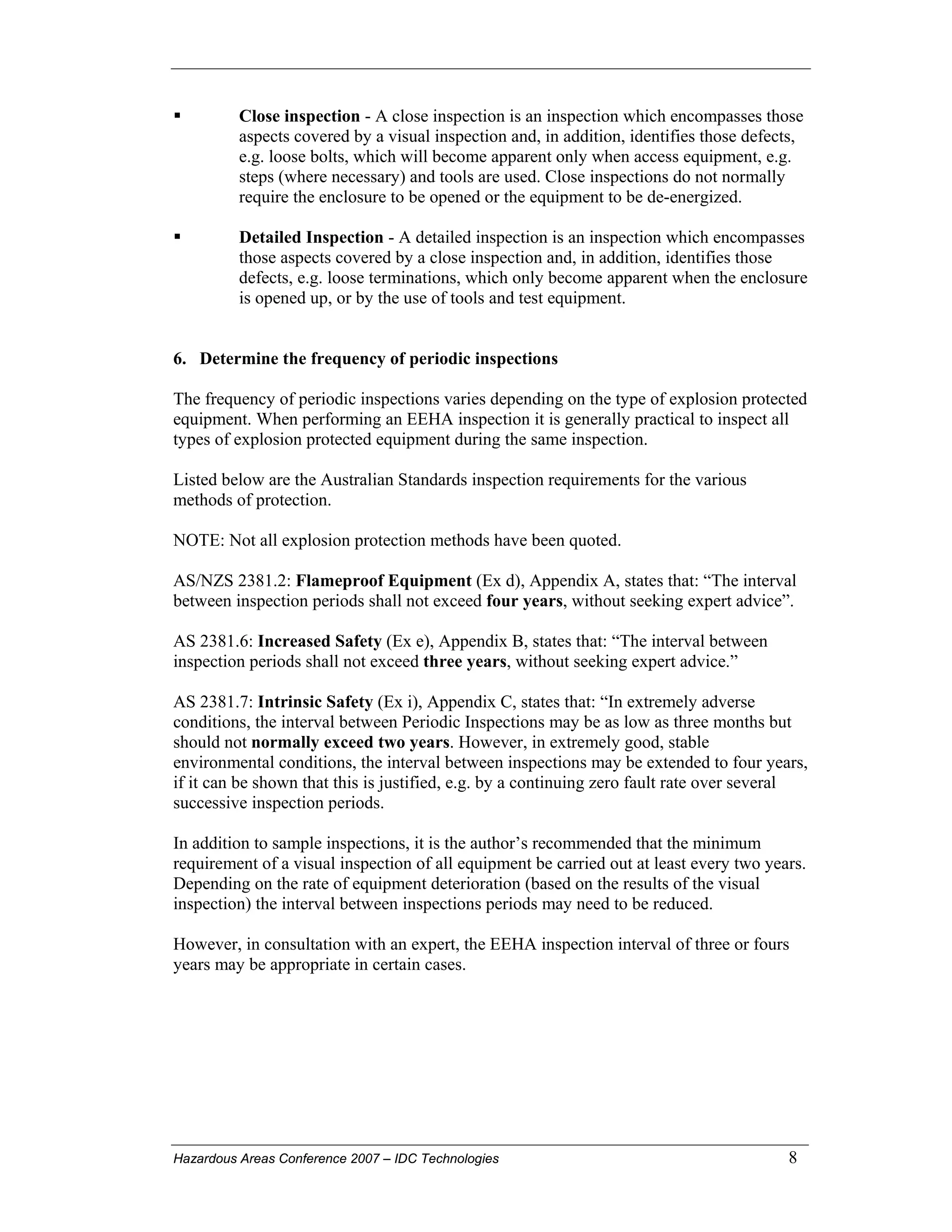 EEHA - Electrical Equipment in Hazardous areas | PDF