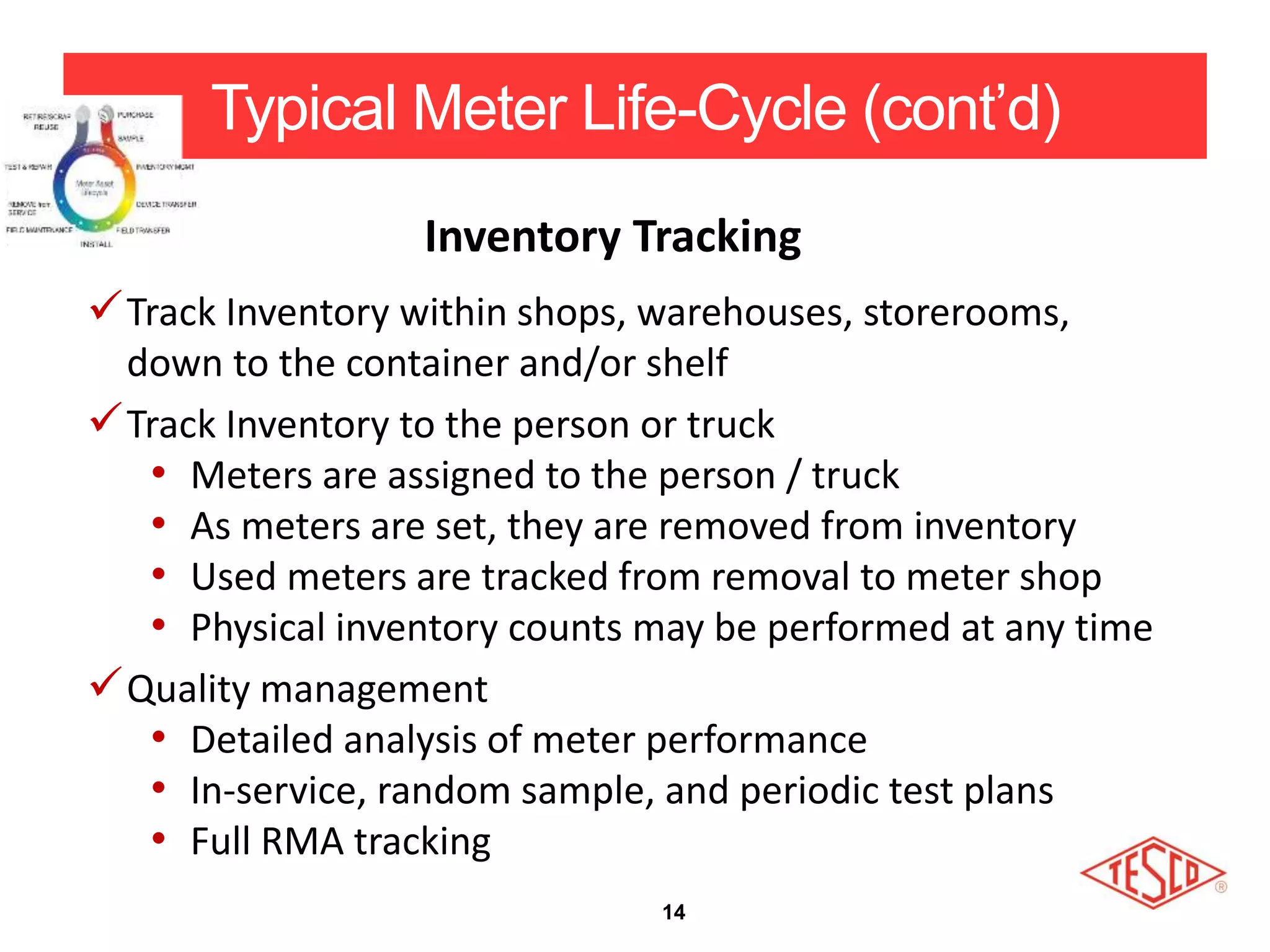 TESCO Meter Manager Overview | PPT