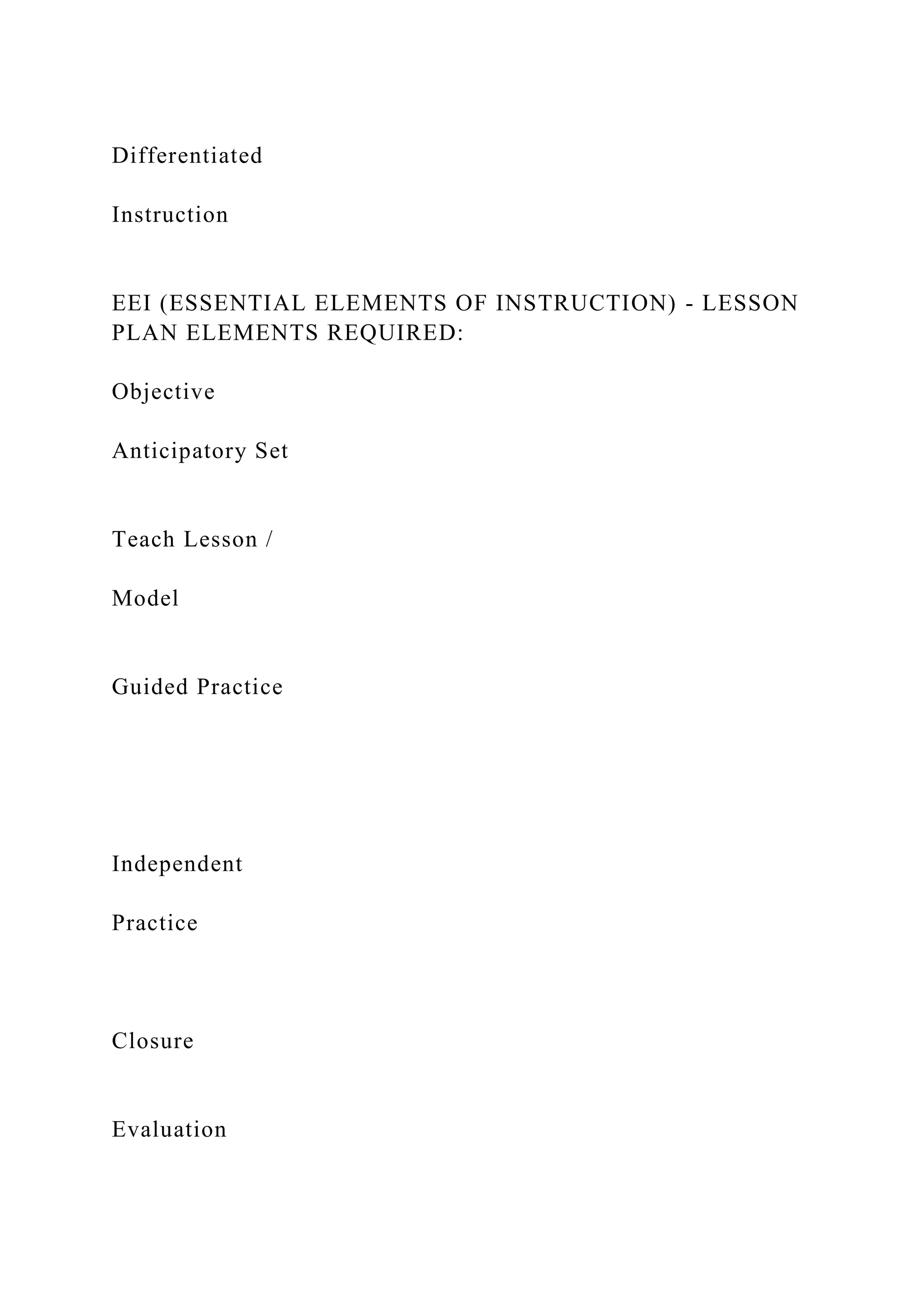 EEI Lesson Plan Template Client Organization Tel.docx | Educational ...