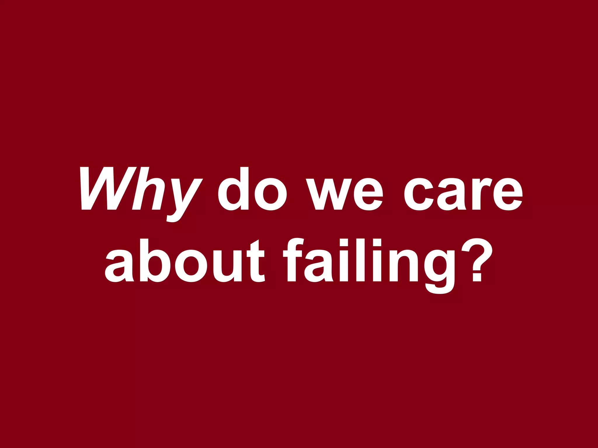 How to Fail Successfully | PPTX