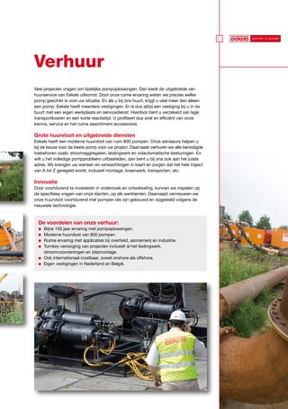 Eekels Brochure (Nederlands) | PDF