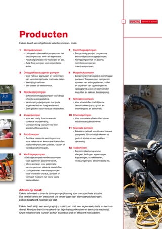 Eekels Brochure (Nederlands) | PDF