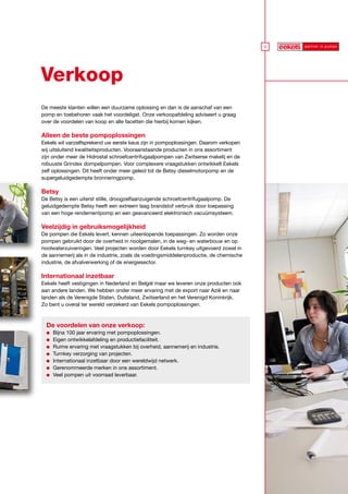 Eekels Brochure (Nederlands) | PDF