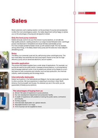 Eekels Company Profile (English) | PDF