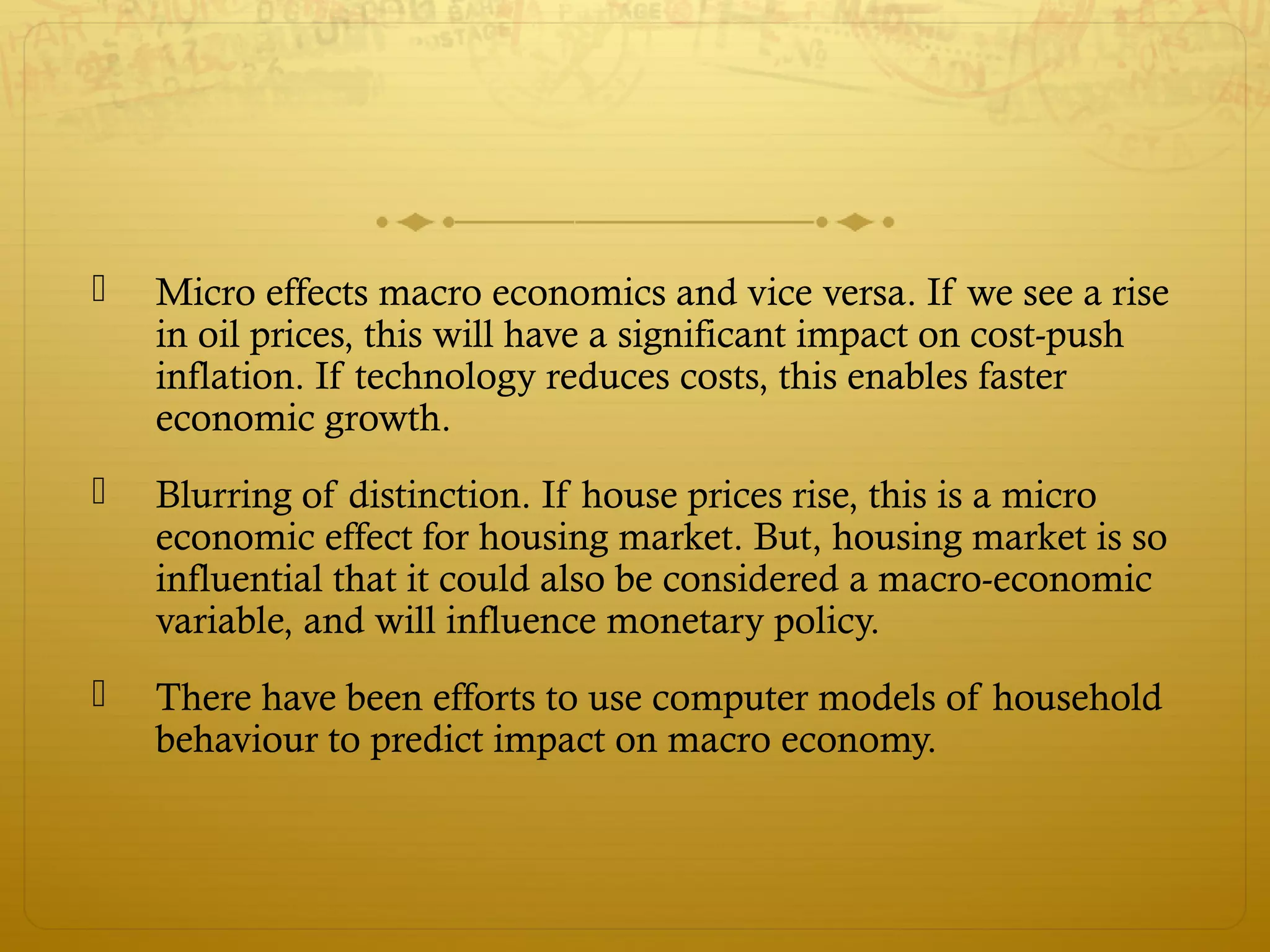 Difference between micro & Macro Economics | PPT | Financial Industry ...