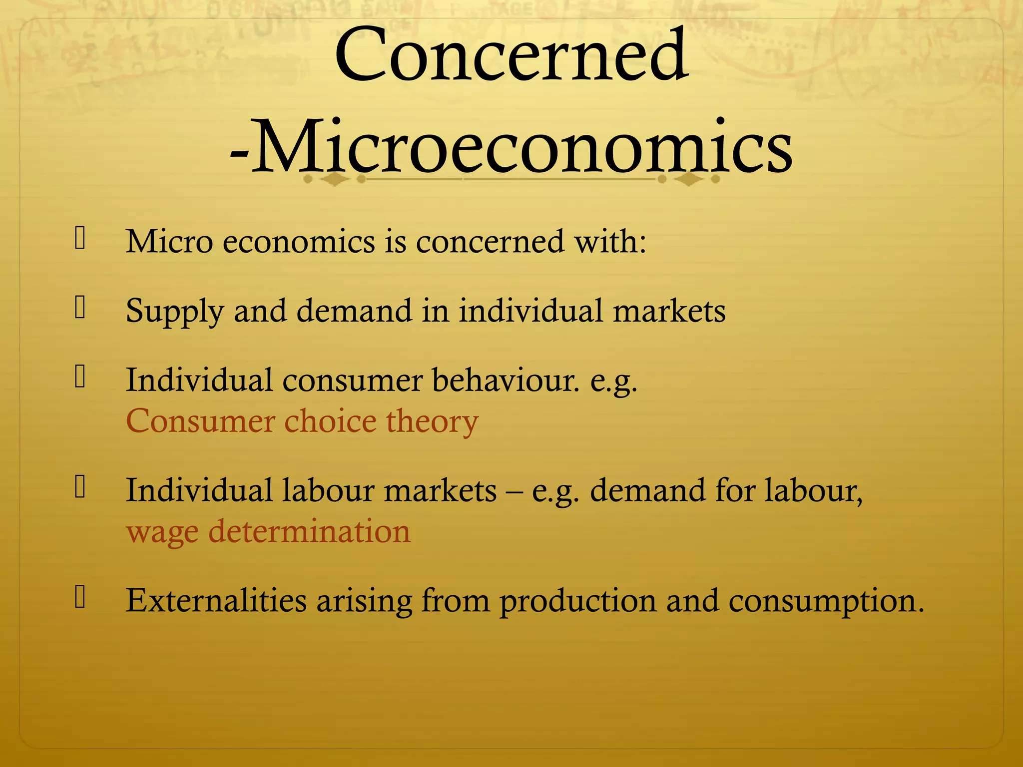 Difference between micro & Macro Economics | PPT | Financial Industry ...