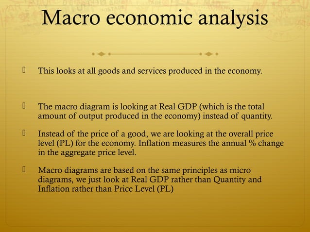 Difference between micro & Macro Economics | PPT | Financial Industry ...