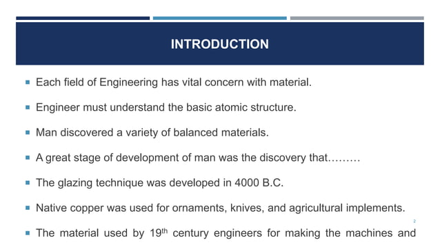 Electrical Engineering Material Part-I | PPTX | Chemistry | Science