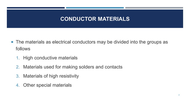 Electrical Engineering Material Part-XVII | PPT