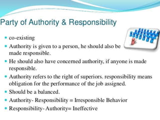 principal of management | PPT