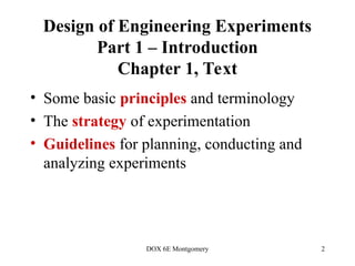 design of experiments (Research methodology) | PPT