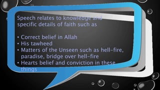 correct understanding of Eeman | PPTX | Islam | Religion & Spirituality