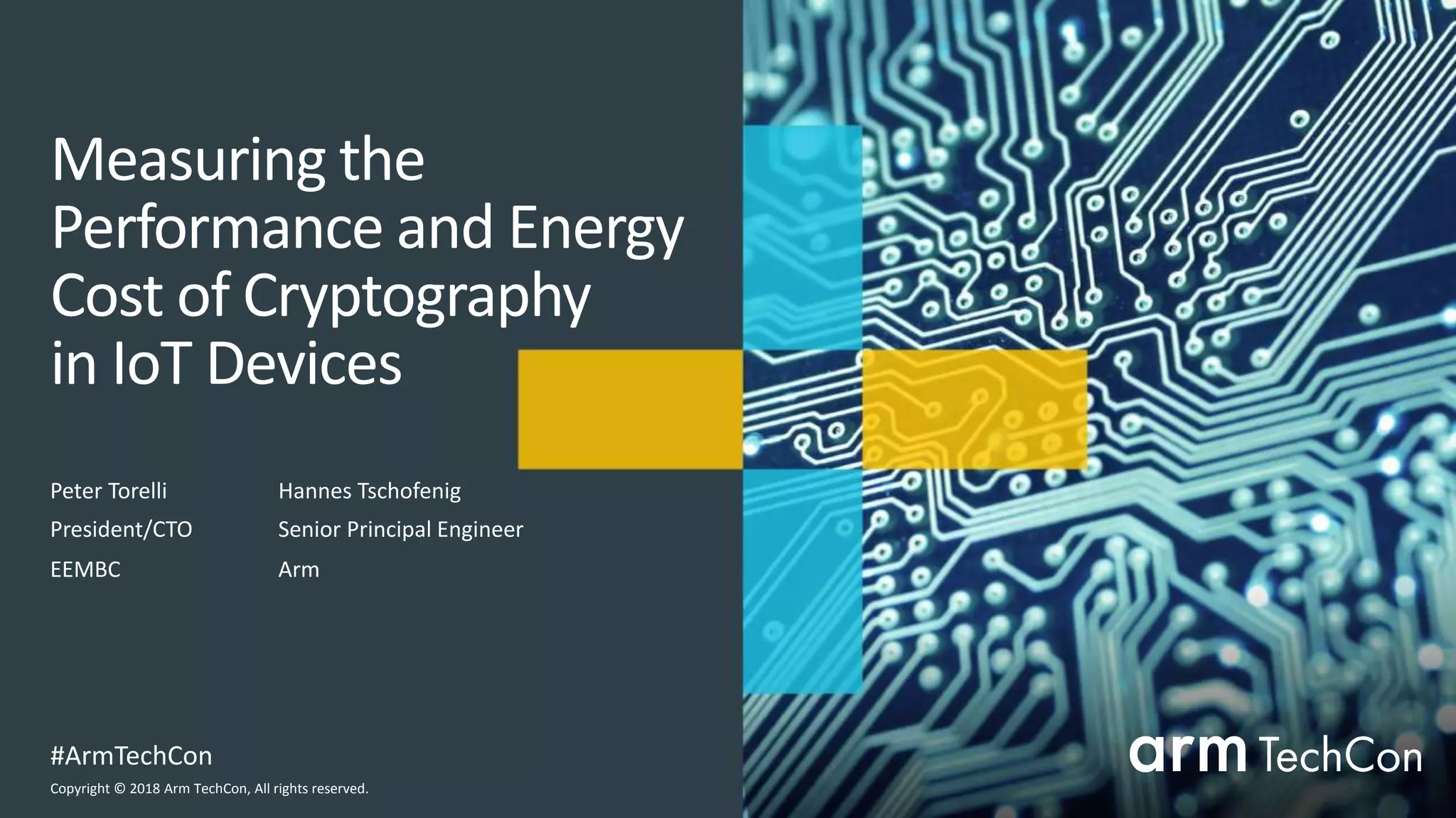 Measuring The Performance And Energy Cost Of Cryptography In Iot Devices Ppt