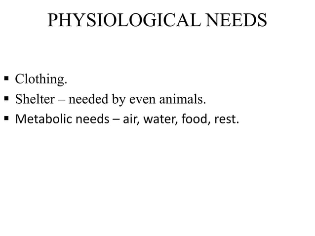 Maslow's hierarchy of Needs theory & Behavioural approach. | PPTX ...