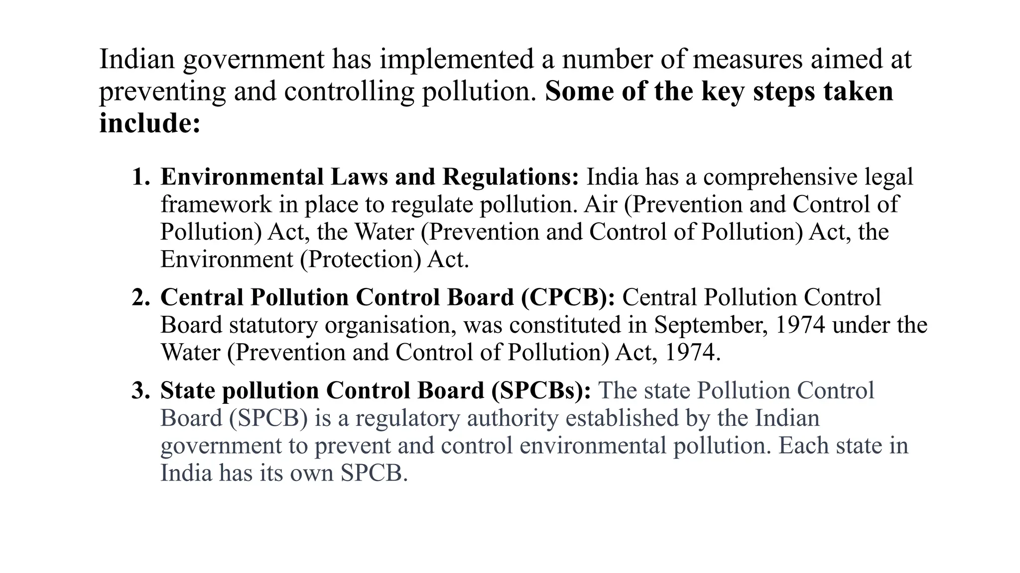 Environmental economics - Prevention and control of pollution in India.pptx