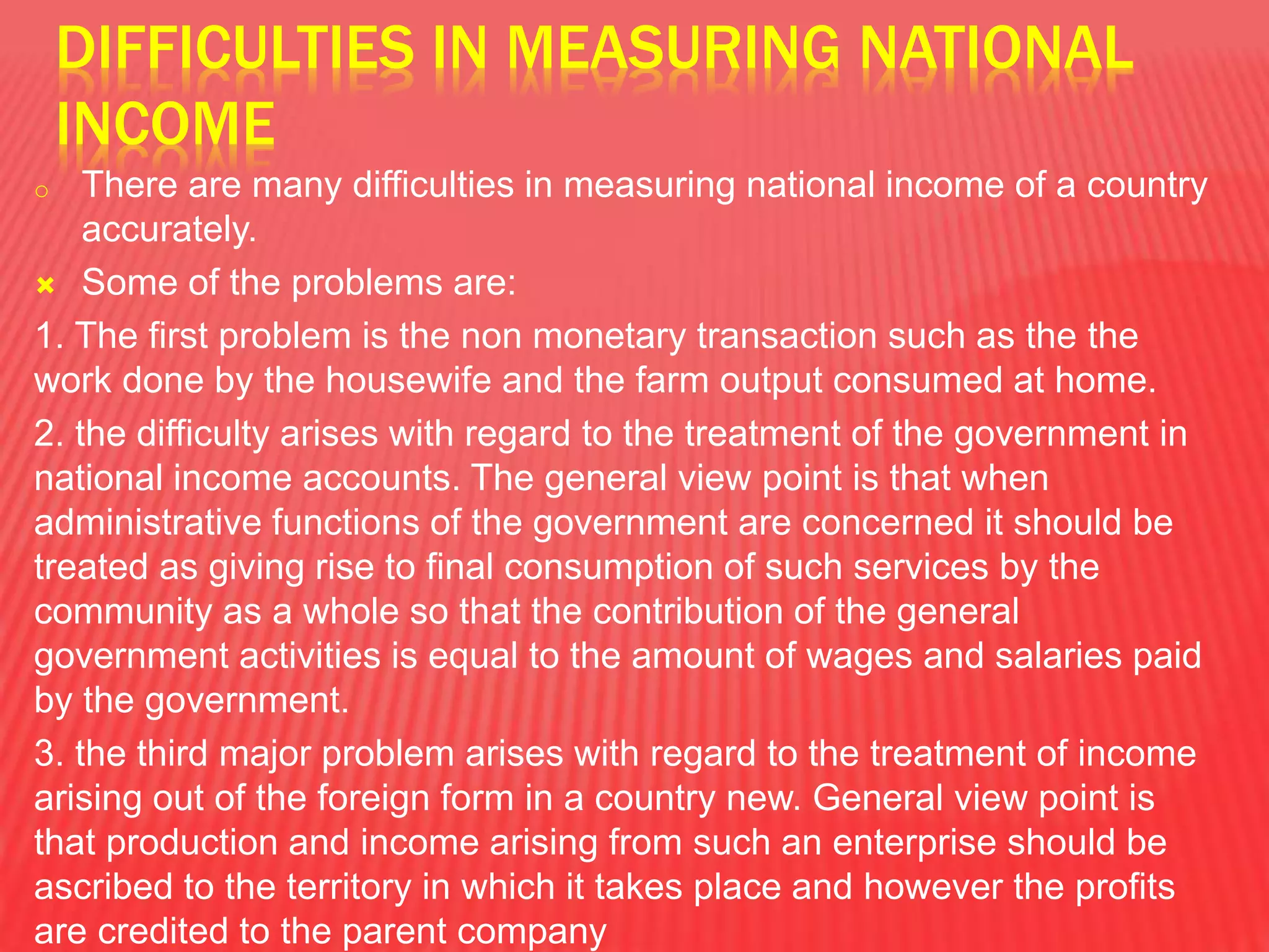 concepts of national income | PPTX