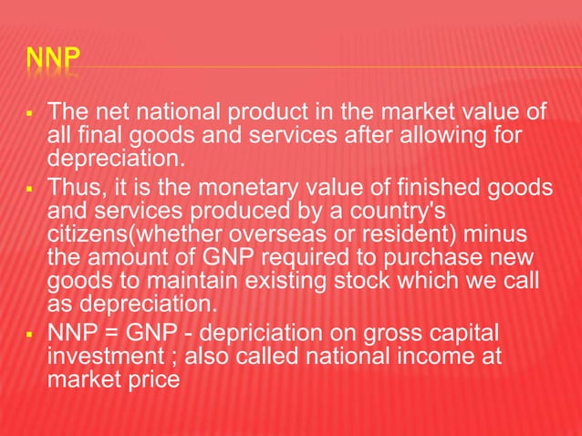 concepts of national income | PPTX | Government Support and Welfare ...