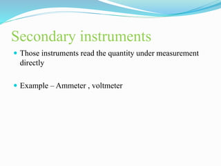 BASICS OF ELECTRICAL AND ELECTRONICS MEASUREMENTS | PPTX