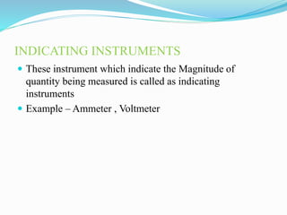 BASICS OF ELECTRICAL AND ELECTRONICS MEASUREMENTS | PPTX