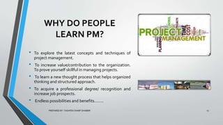 PROJECT MANAGEMENT PROCESS ENGINEERING ECONOMICS PRESENTATION | PPTX