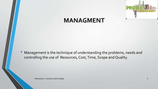PROJECT MANAGEMENT PROCESS ENGINEERING ECONOMICS PRESENTATION | PPTX