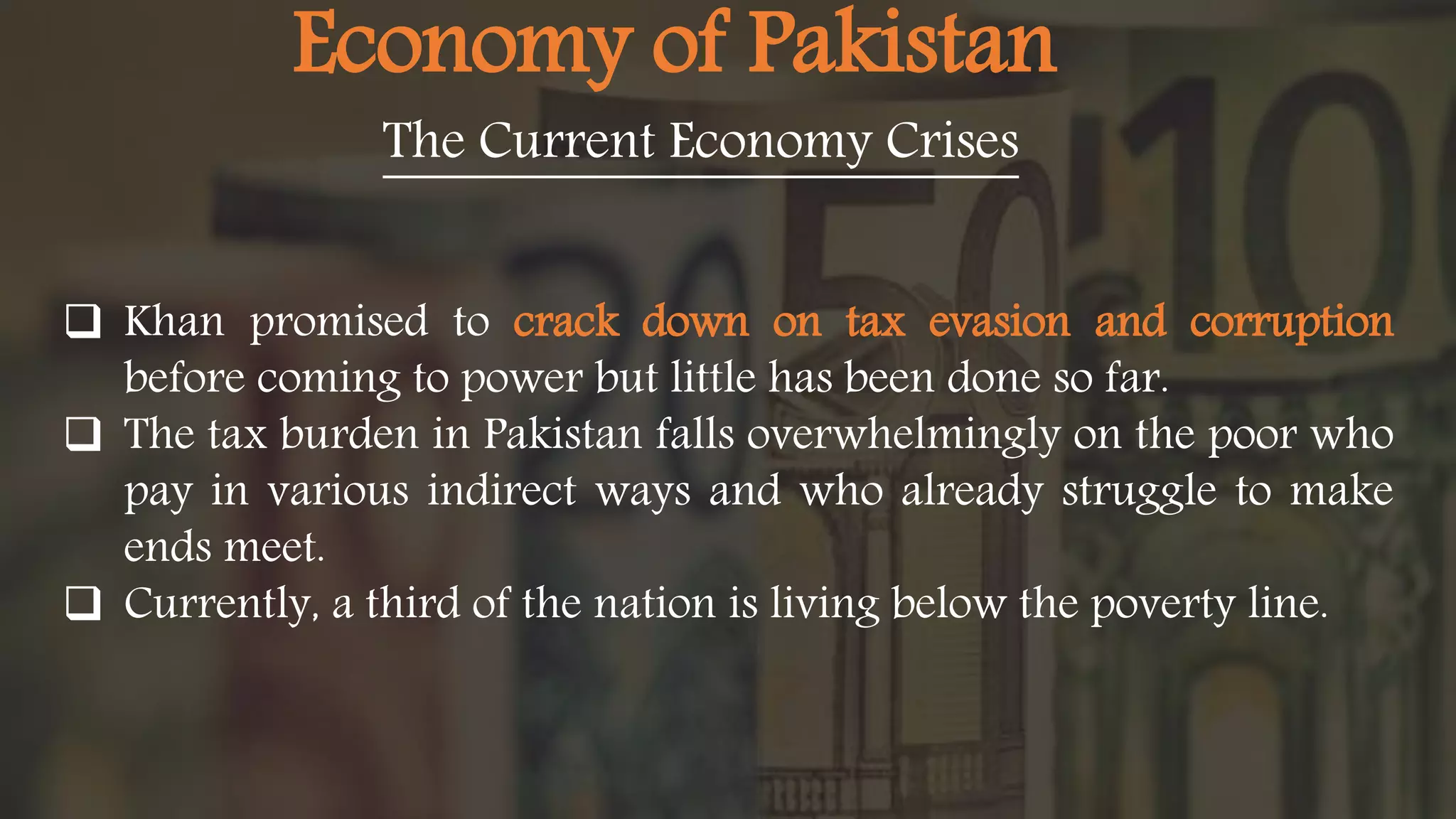 Analysis of Pakistan's Economy Crises | PPTX