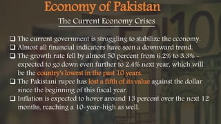 Analysis of Pakistan's Economy Crises | PPTX