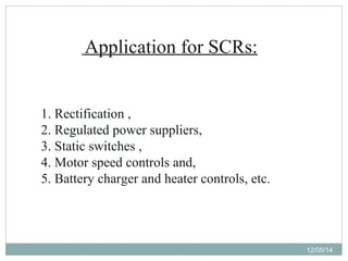 Silicon control rectifier | PPT