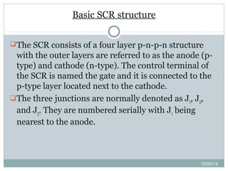 Silicon control rectifier | PPT