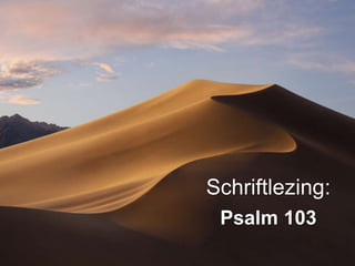 Een lofliet op gods genade | PPT