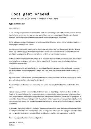 Eoos Express november 2013 | PDF