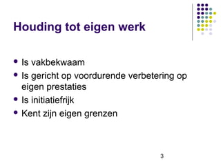 Een professional worden | PPT