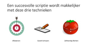 Een scriptietje schrijven | PPTX | College Planning | College Education