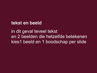Eenvoud in beeldpresentatie | PDF