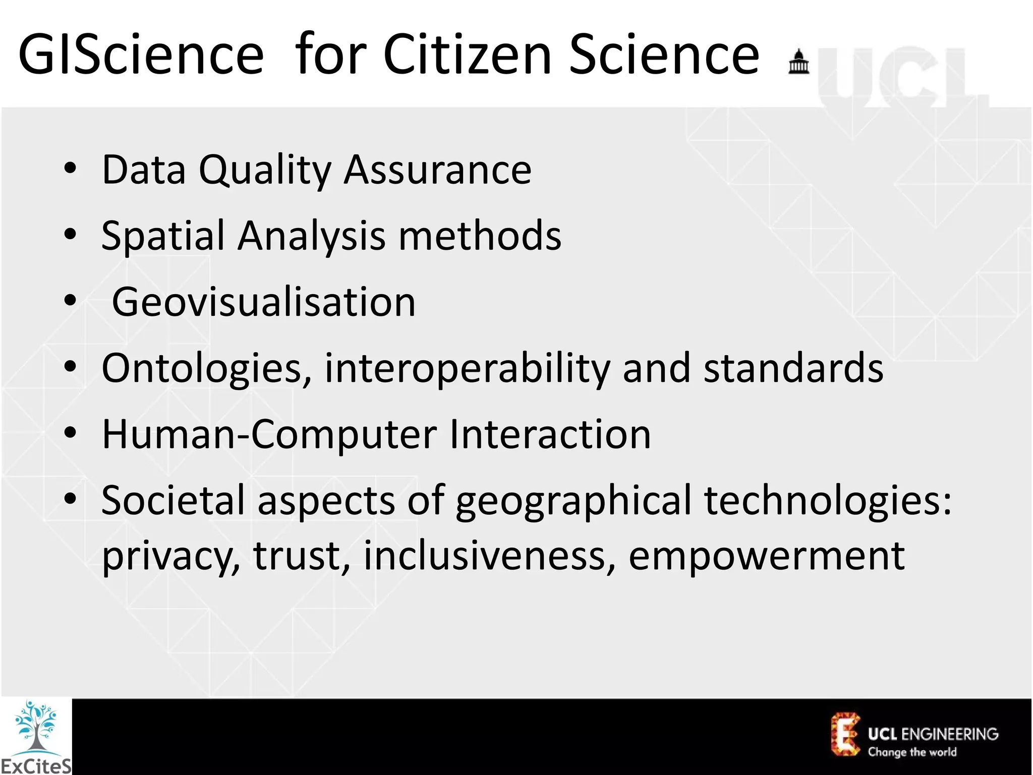 EEO/AGI-Scotland 2015: Citizen Science and GIScience - background and common ground | PDF