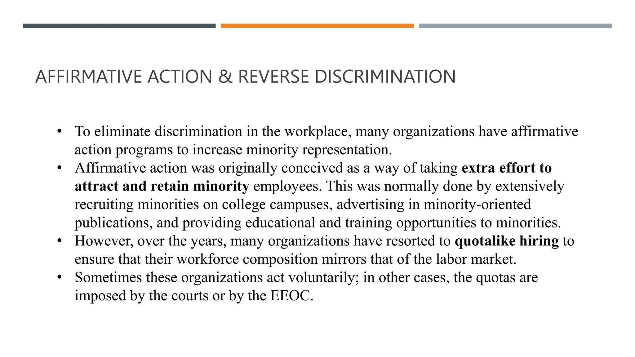 EEO and affirmative action. pptx slides | PPTX